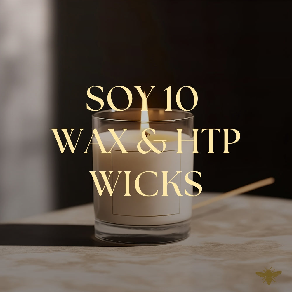 Wick Testing Soy 10 Wax & HTP Wicks