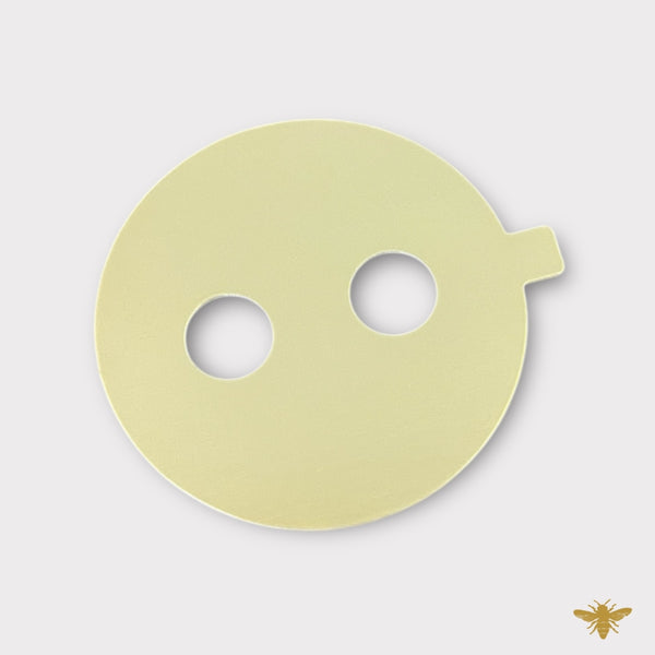 Metallic Gold Candle Jar Dust Covers | Set of 100