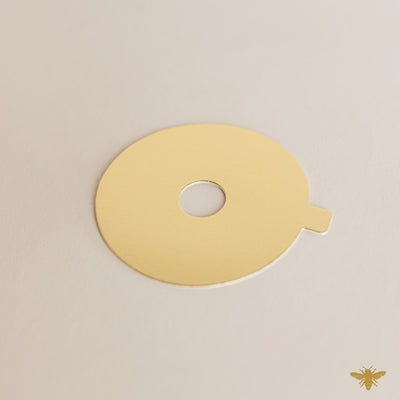Premium Gold Candle Dust Covers – 100 Count Candle Packaging Supplies