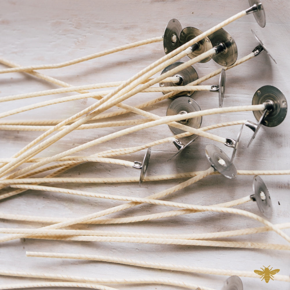 HTP-93 Pretabbed Candle Wick (6 inches) | HTP Wicks for Candle Making