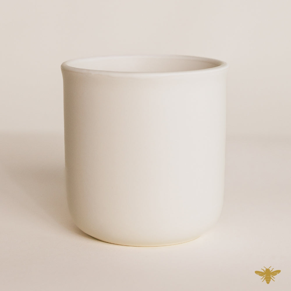 Natural 12 oz Haven Ceramic Jar